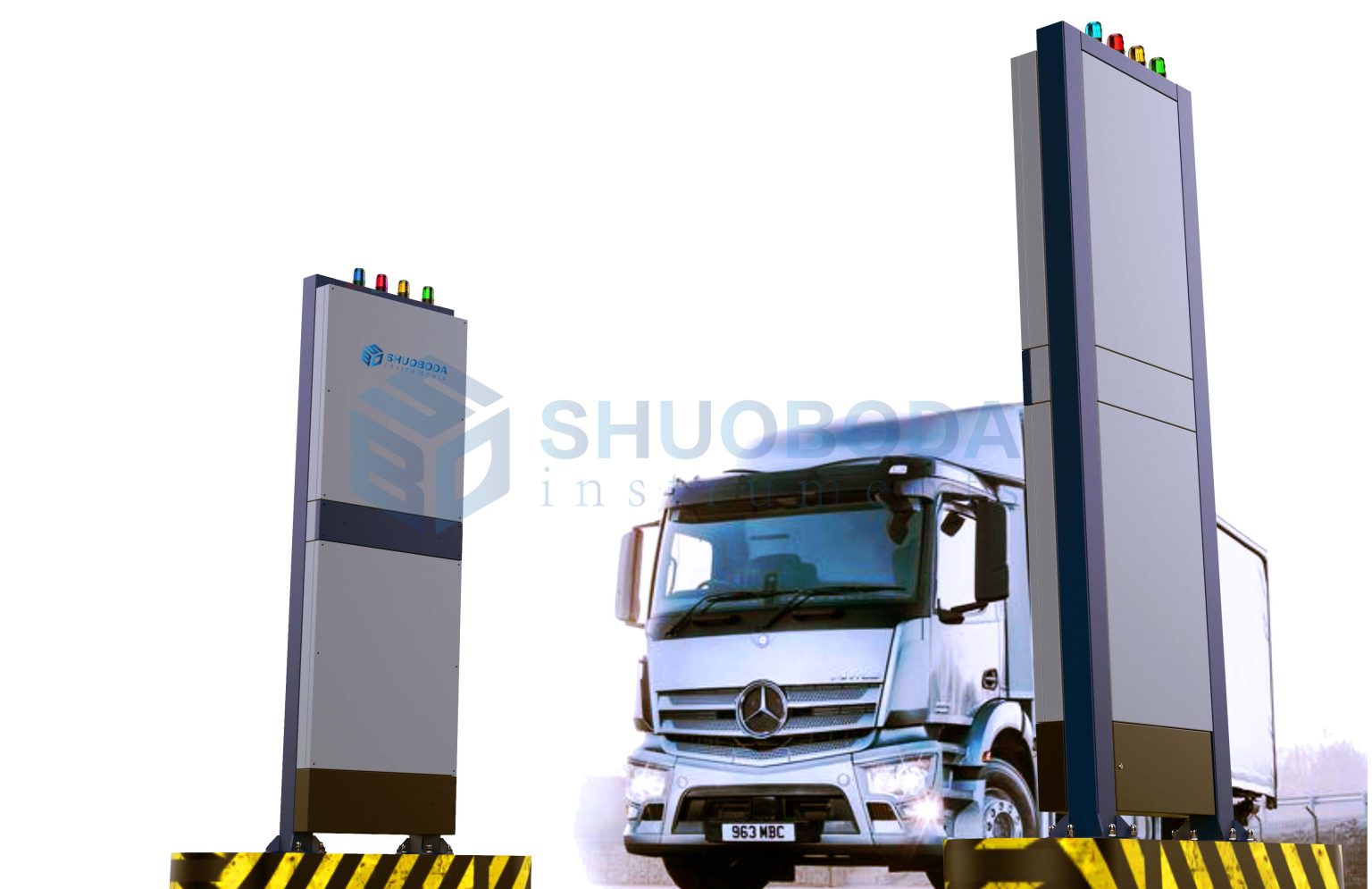 G391 Series Vehicle Portal Radiation Monitoring System - Shuoboda