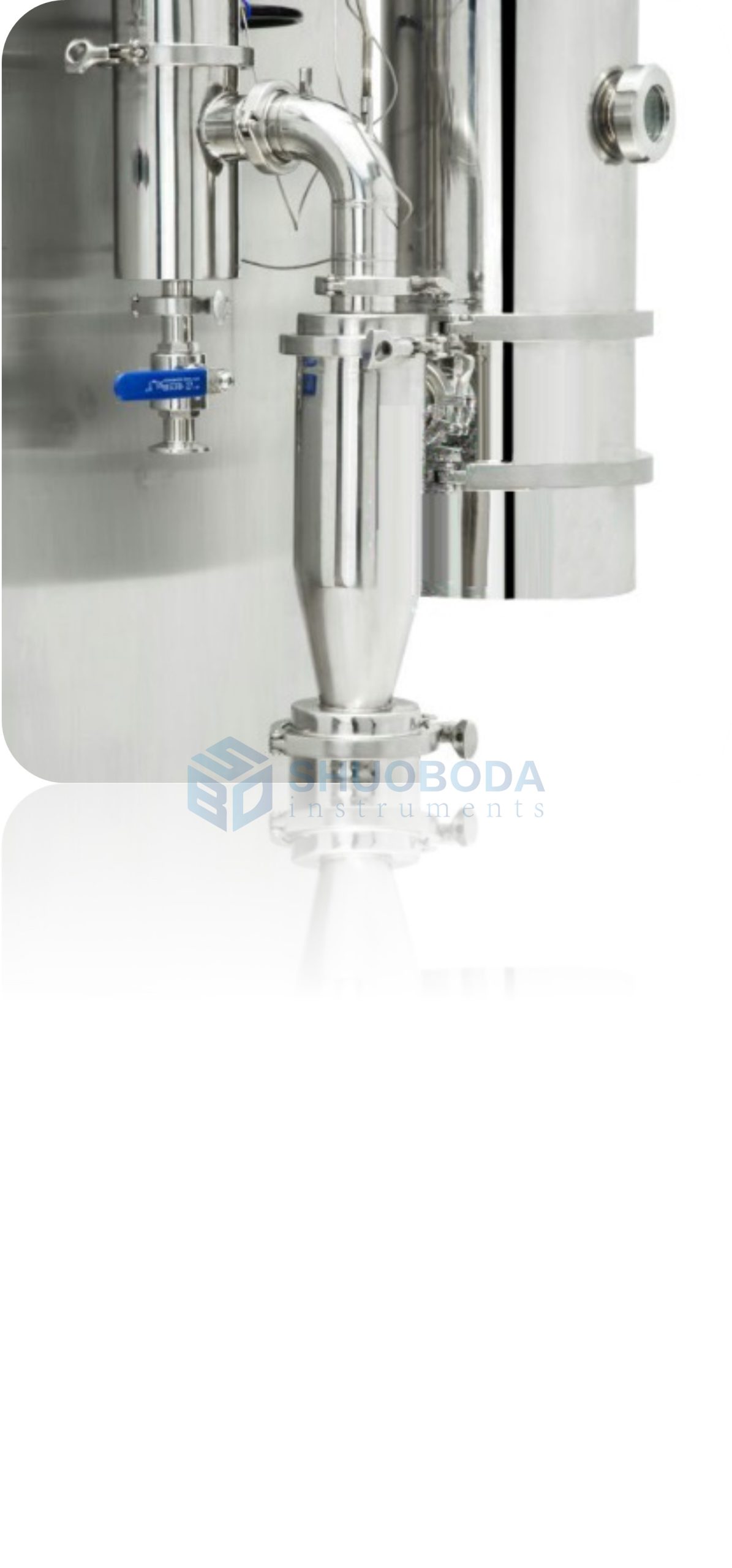 SPD-2000 Vacuum Low Temperature Spray Drying Equipment for heat ...