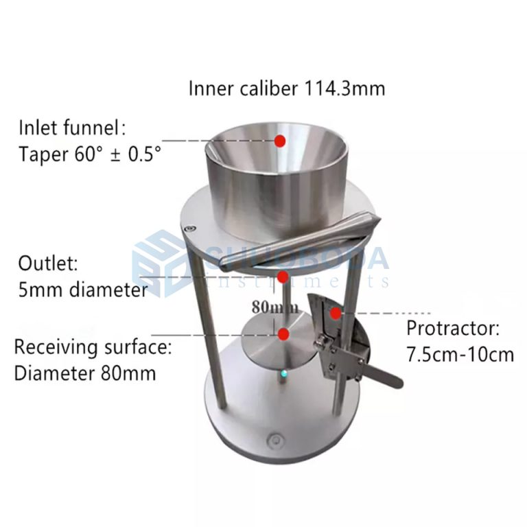 Powder Angle of Repose Tester - Shuoboda